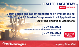 Advanced PCB Manufacturer & RF Supplier | TTM Technologies